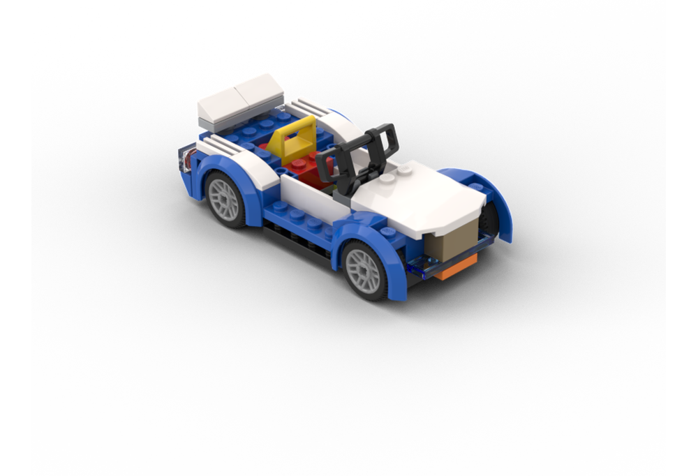 Lego Moc 60312 Custom Car By Hoppepe Rebrickable Build With Lego
