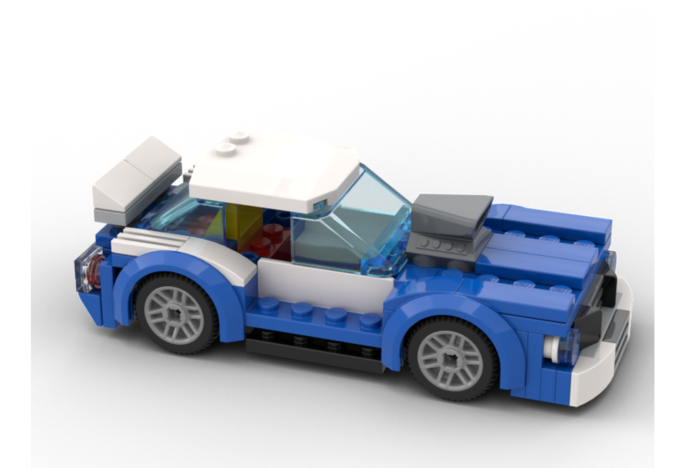 Lego Moc 60312 Custom Car By Hoppepe Rebrickable Build With Lego