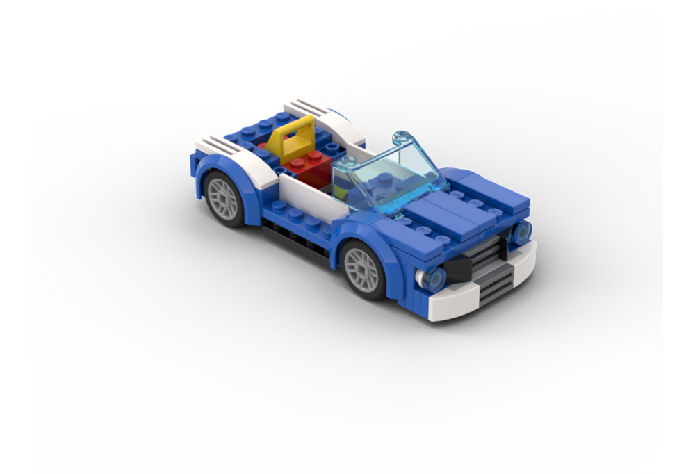 Lego Moc 60312 Custom Car By Hoppepe Rebrickable Build With Lego