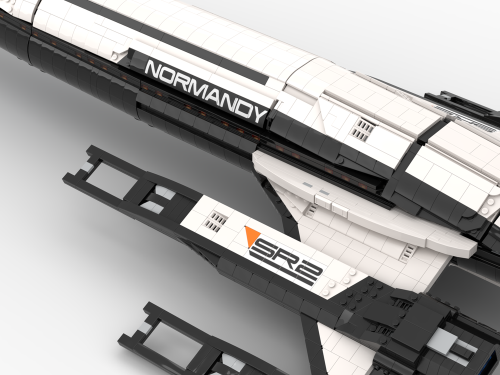 Lego Moc Normandy Sr 2 From Mass Effect 2 By Brickgloria Rebrickable