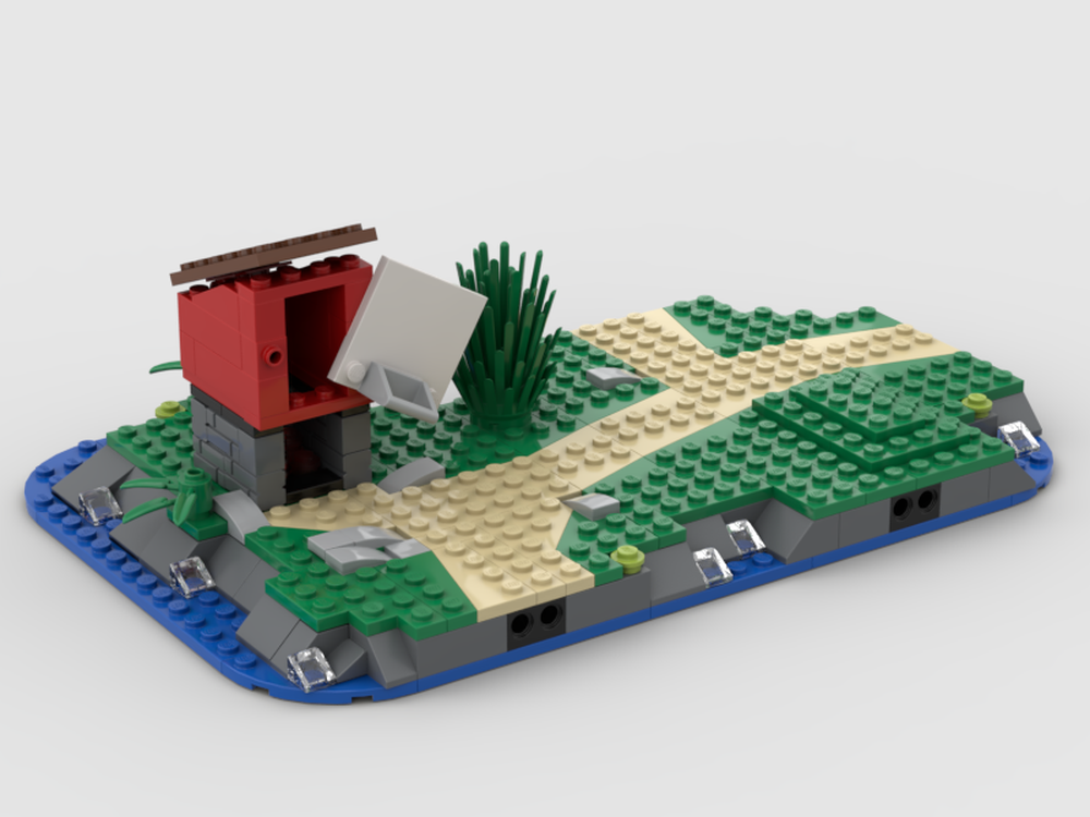 LEGO MOC Island module for Set 31051-1 by mattiass | Rebrickable ...
