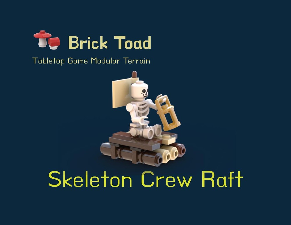 LEGO MOC Skeleton Crew Raft by bricktoad | Rebrickable - Build with LEGO