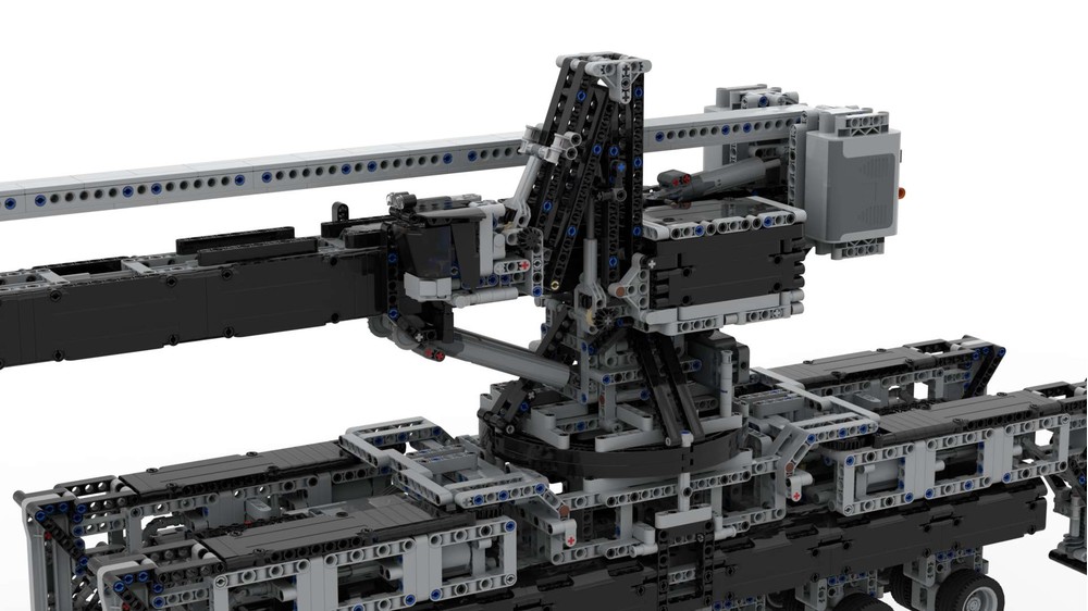 Lego Moc Sennebogen Balance Material Handler By Kladovec Rebrickable