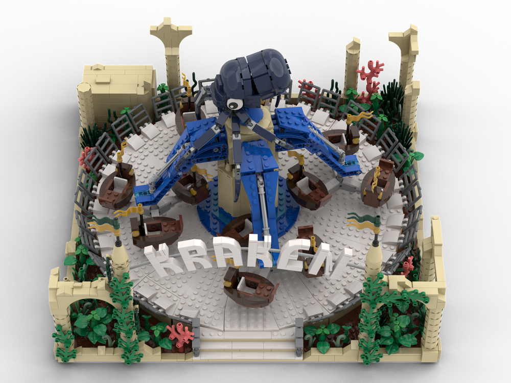 Lego Moc Kraken Ride By Tkel86 Rebrickable Build With Lego