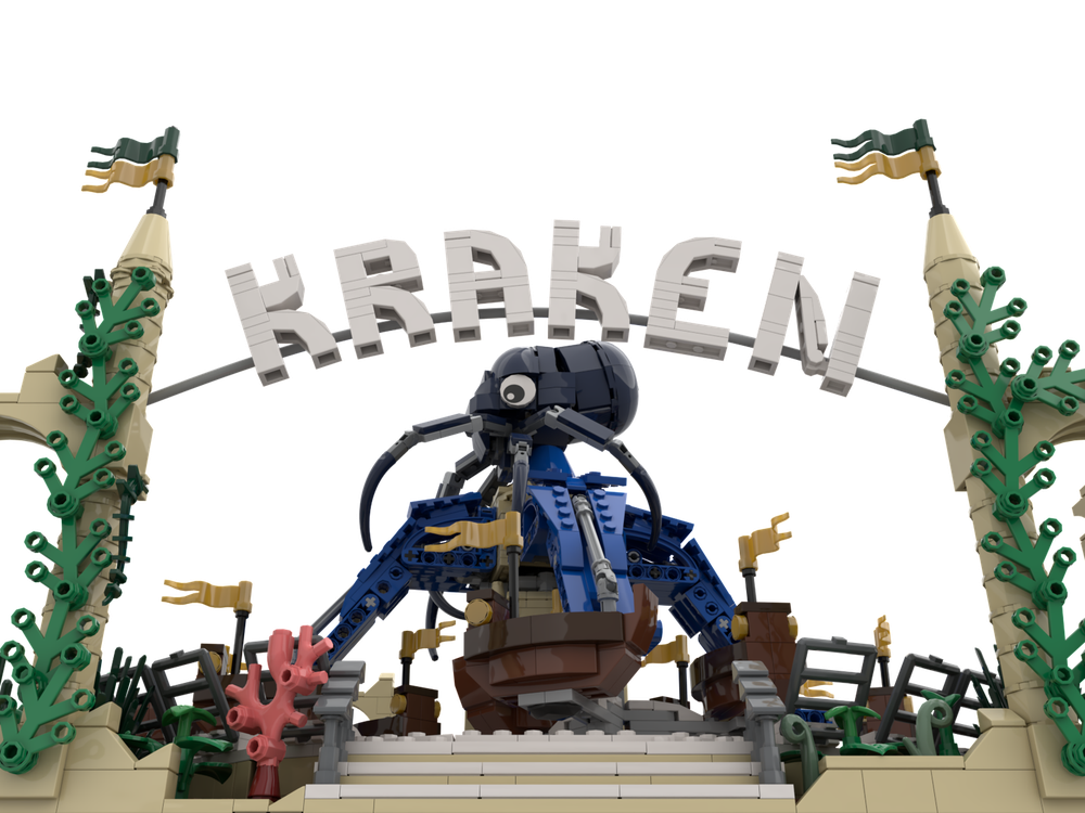 Lego Moc Kraken Ride By Tkel86 Rebrickable Build With Lego