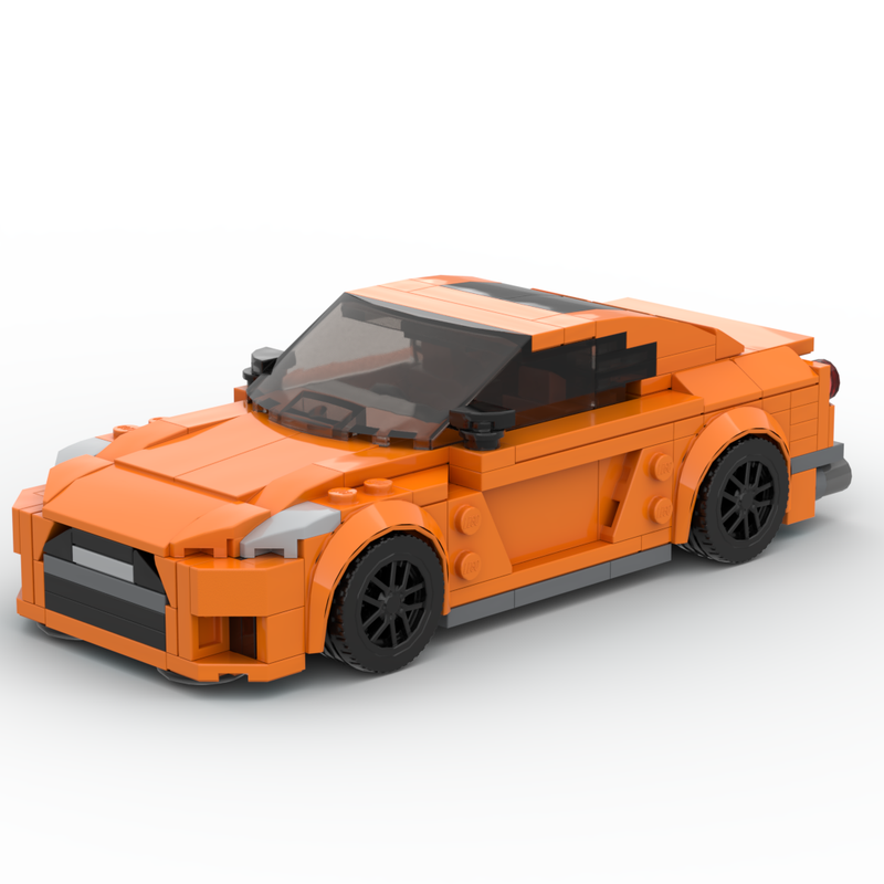 LEGO MOC R35 GTR by KazeBricks | Rebrickable - Build with LEGO