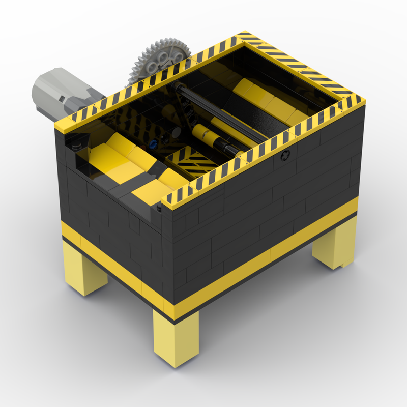 LEGO MOC GBC sweeper by YoungBricks | Rebrickable - Build with LEGO