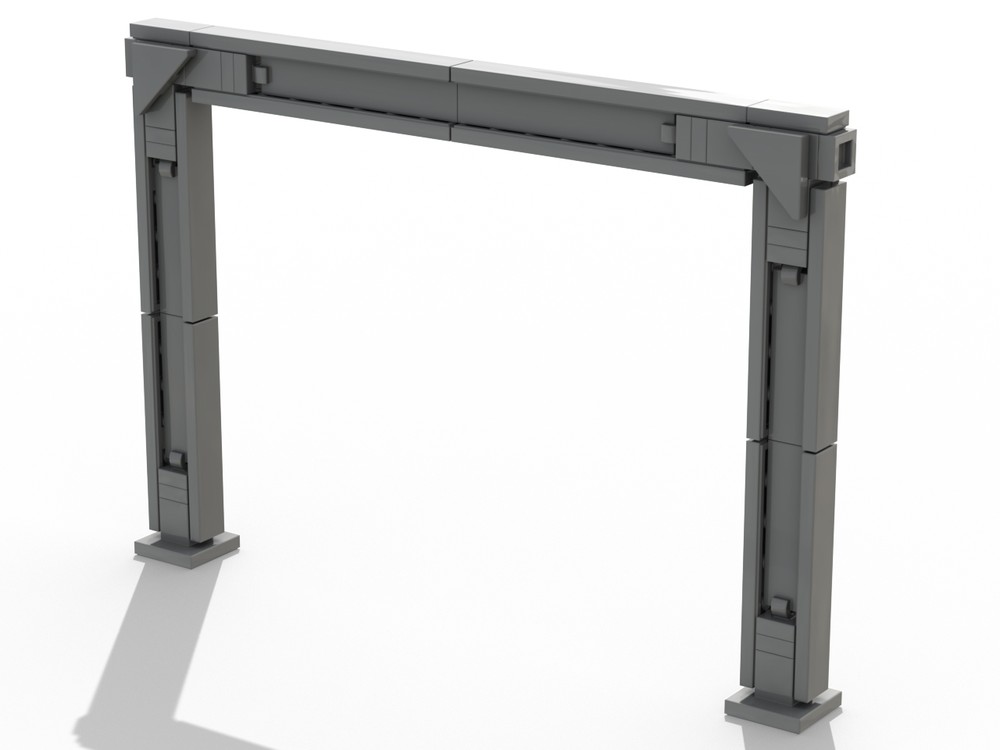 LEGO MOC Steel Braced Frame by Thomus_Bean | Rebrickable - Build with LEGO