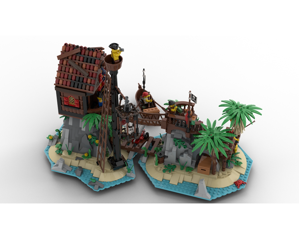 LEGO MOC 6270 Forbidden Island Remake by Legat_Of_Legion | Rebrickable ...
