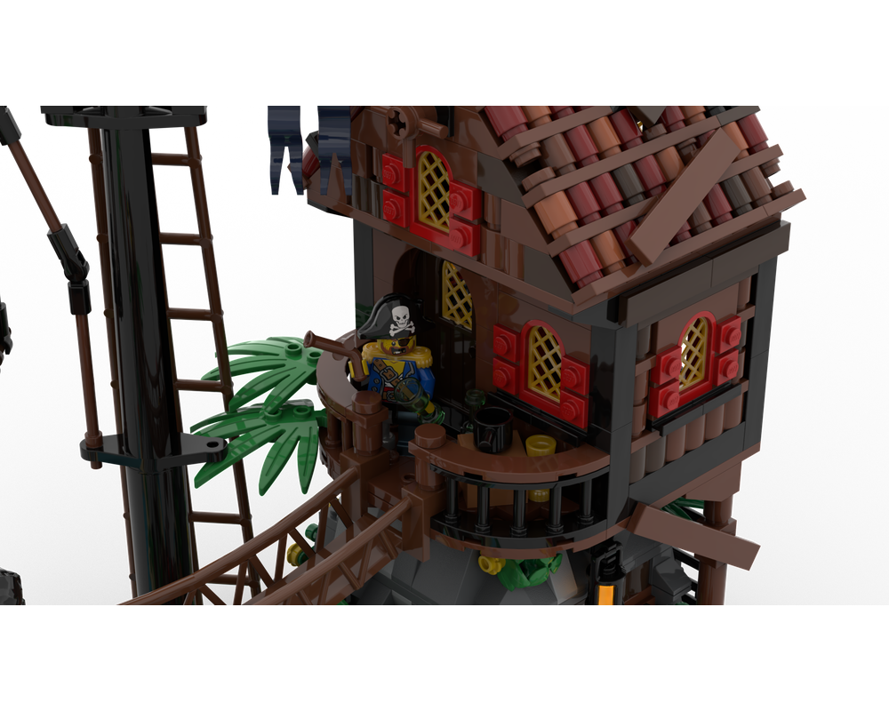 Lego Moc 6270 Forbidden Island Remake By Legatoflegion Rebrickable