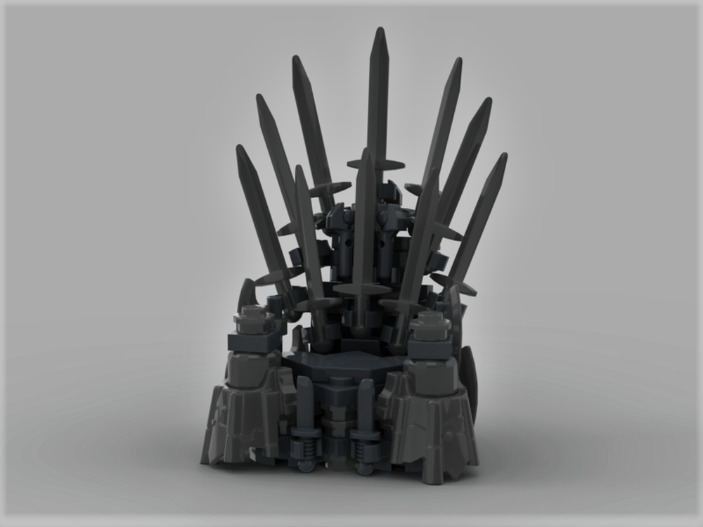 LEGO MOC Iron Throne MOC by SmurfInDaMushroom | Rebrickable - Build ...