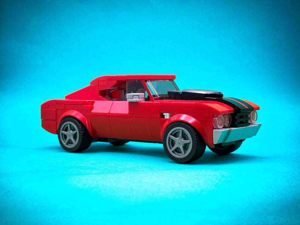 LEGO MOC Jack Reacher's Bowtie Chevelle by IBrickedItUp | Rebrickable ...