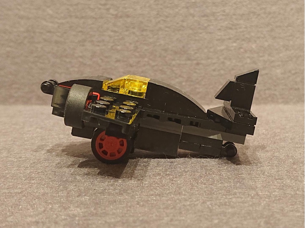 Lego Moc 30526 Batplane By Perbonde Rebrickable Build With Lego