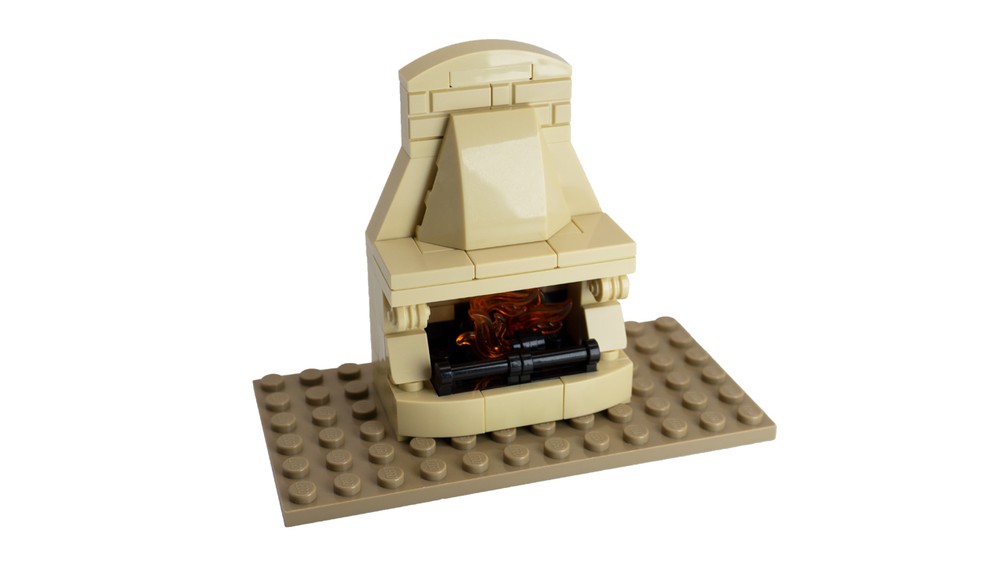 LEGO MOC Classic Fireplace by felix.rebricks | Rebrickable - Build with ...