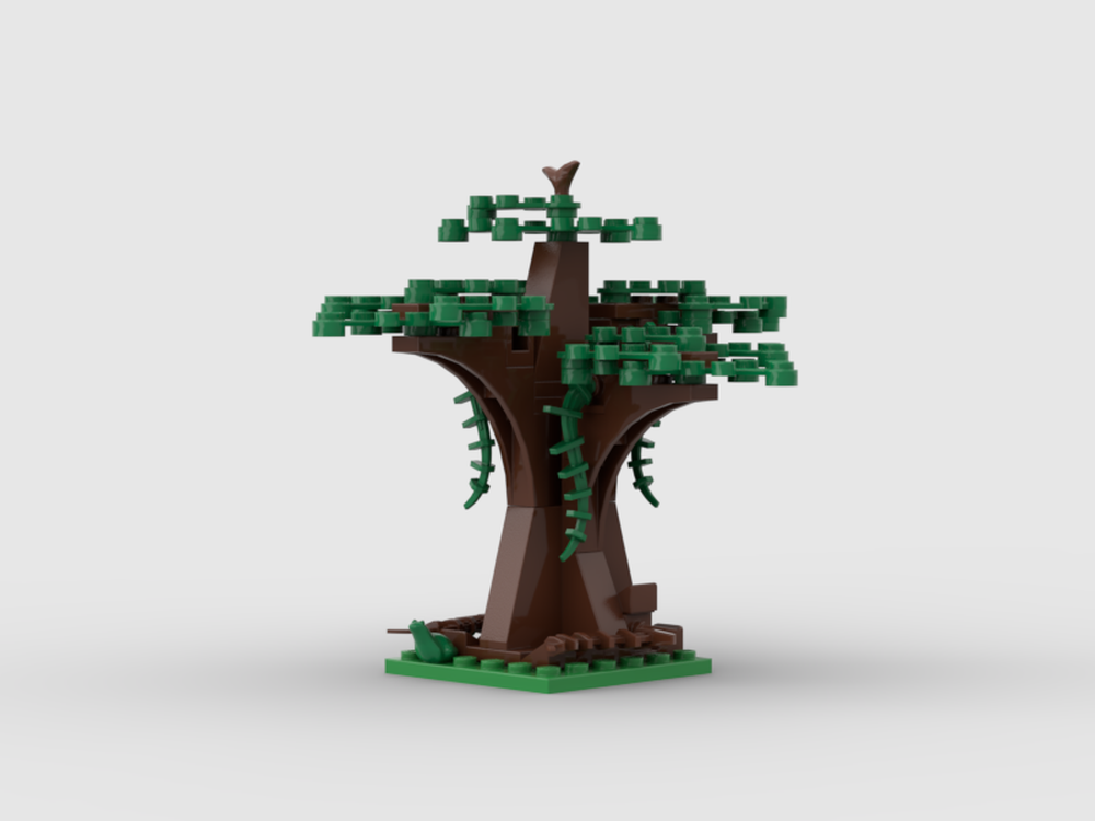 LEGO MOC Tree Design upgraded by Tree-beard6 | Rebrickable - Build with ...