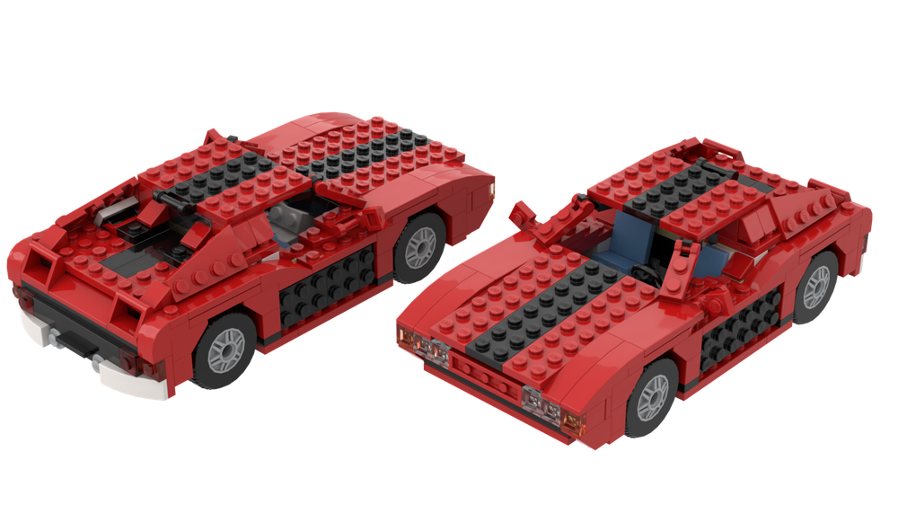 LEGO MOC 5867 Striped 80 by Schwimpy | Rebrickable - Build with LEGO