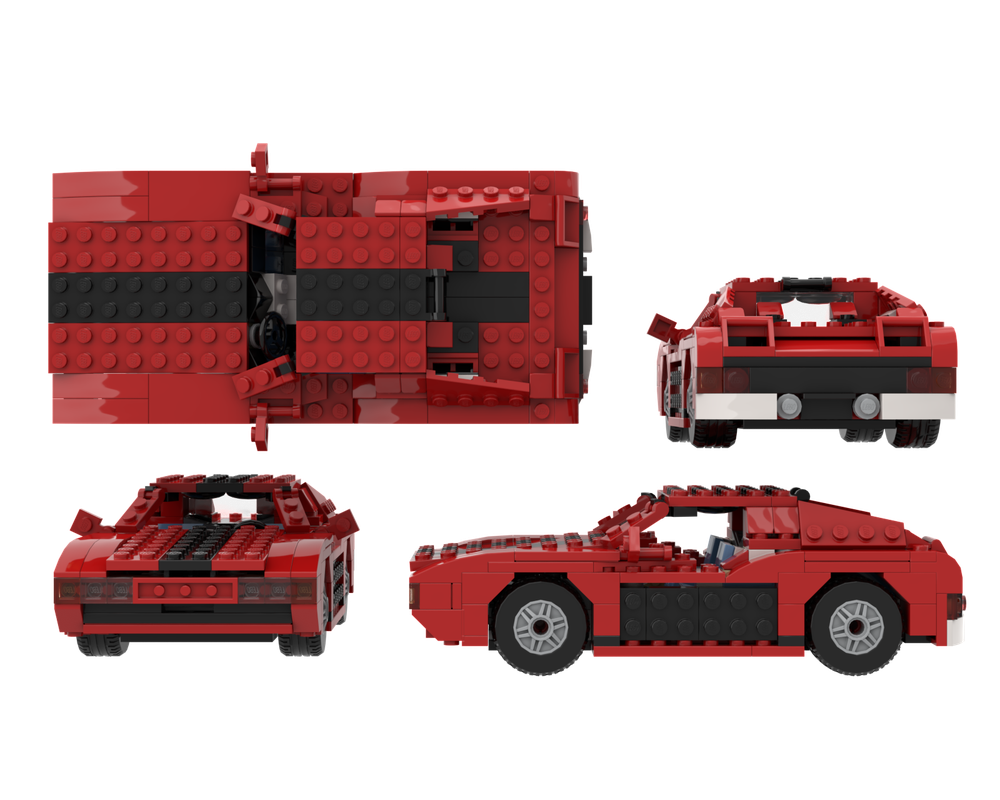 LEGO MOC 5867 Striped 80 by Schwimpy | Rebrickable - Build with LEGO