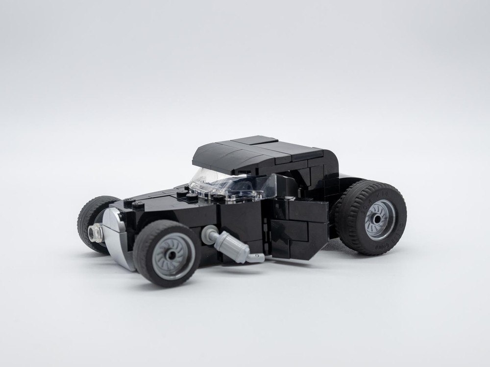 LEGO MOC Hot Rod Black by Giakime Brick | Rebrickable - Build with LEGO