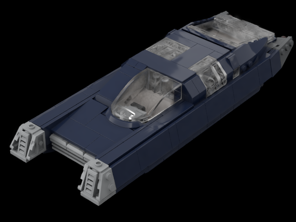 LEGO MOC Mon Mothma's Coruscant Car by AlexKipodre | Rebrickable ...