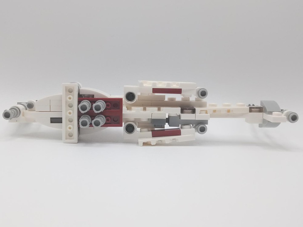 Lego Moc 30654 B Wing Starfighter By Dafeld Rebrickable Build With Lego
