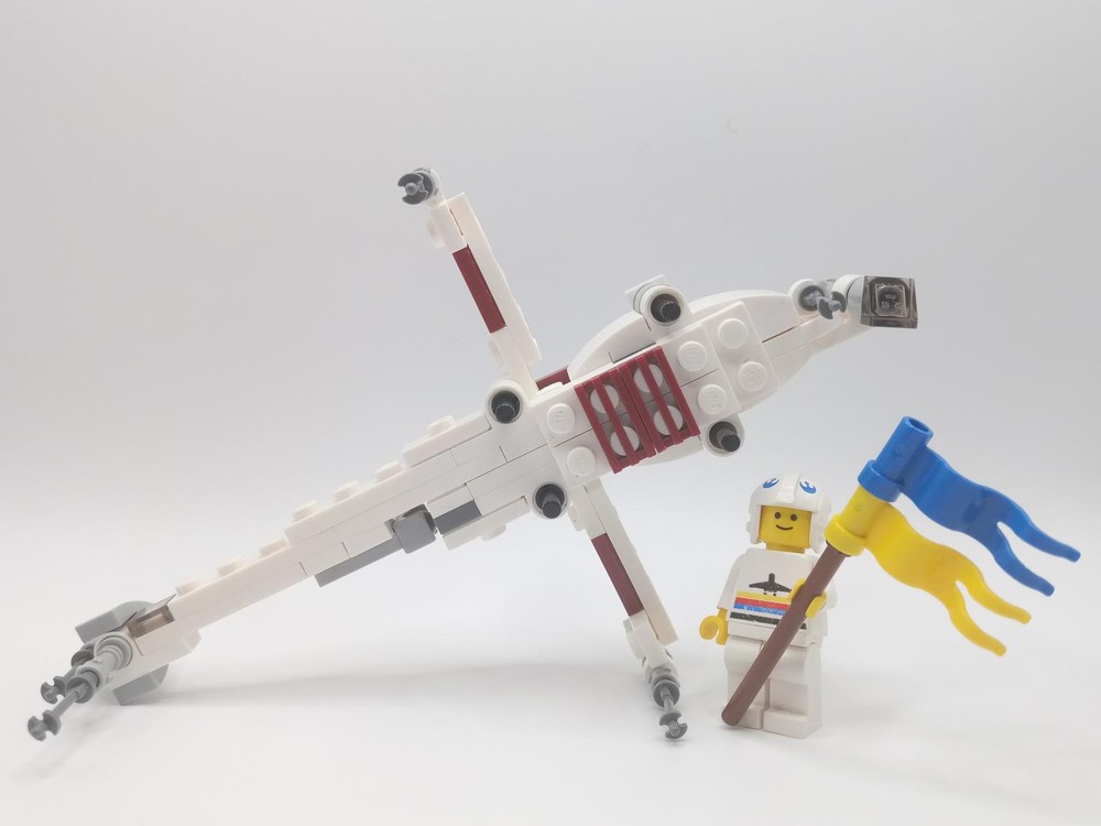 Lego Moc 30654 B Wing Starfighter By Dafeld Rebrickable Build With Lego