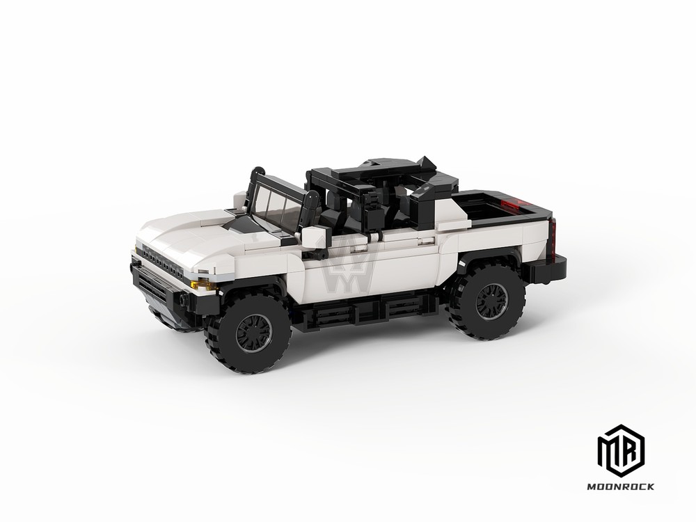 LEGO MOC GMC Hummer EV Truck by MoonRockMoc | Rebrickable - Build with LEGO