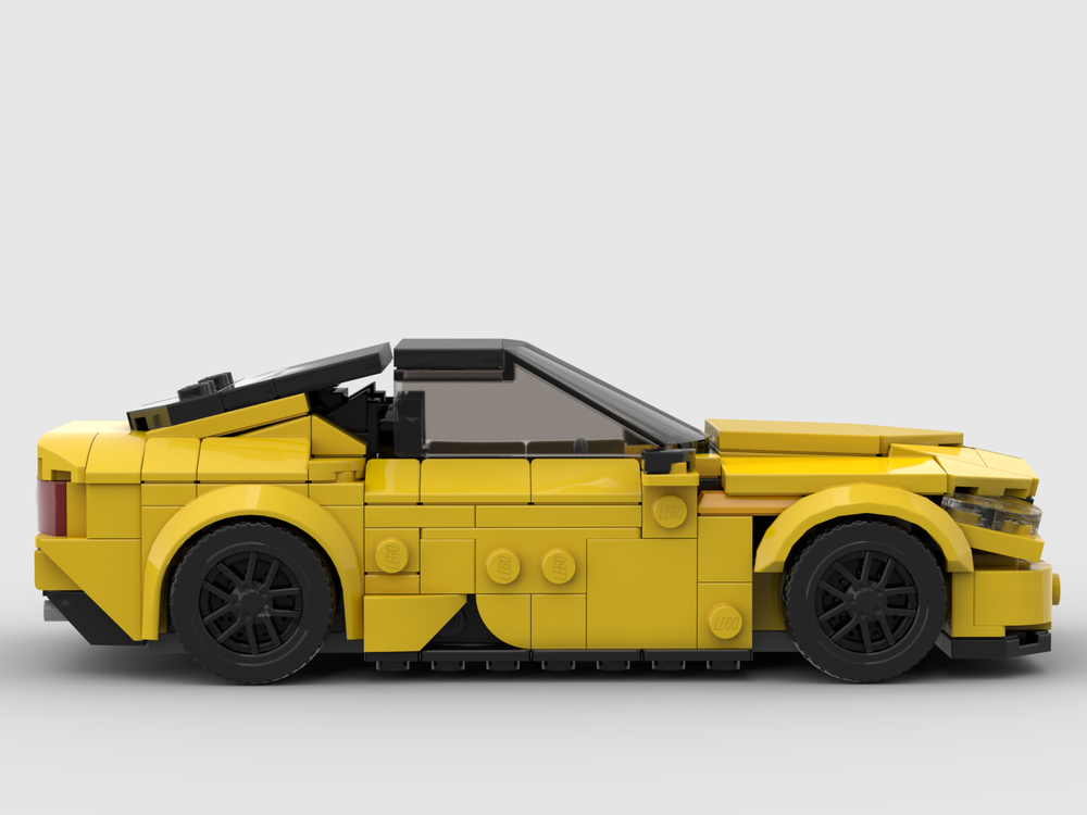 Lego Moc Nissan 400z By Vv334 Rebrickable Build With Lego