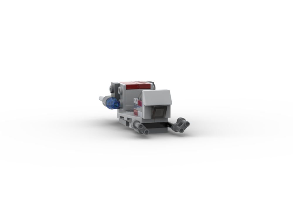 Lego Moc Clone Scout Speeder And Fuel Refinery By Drbrickler