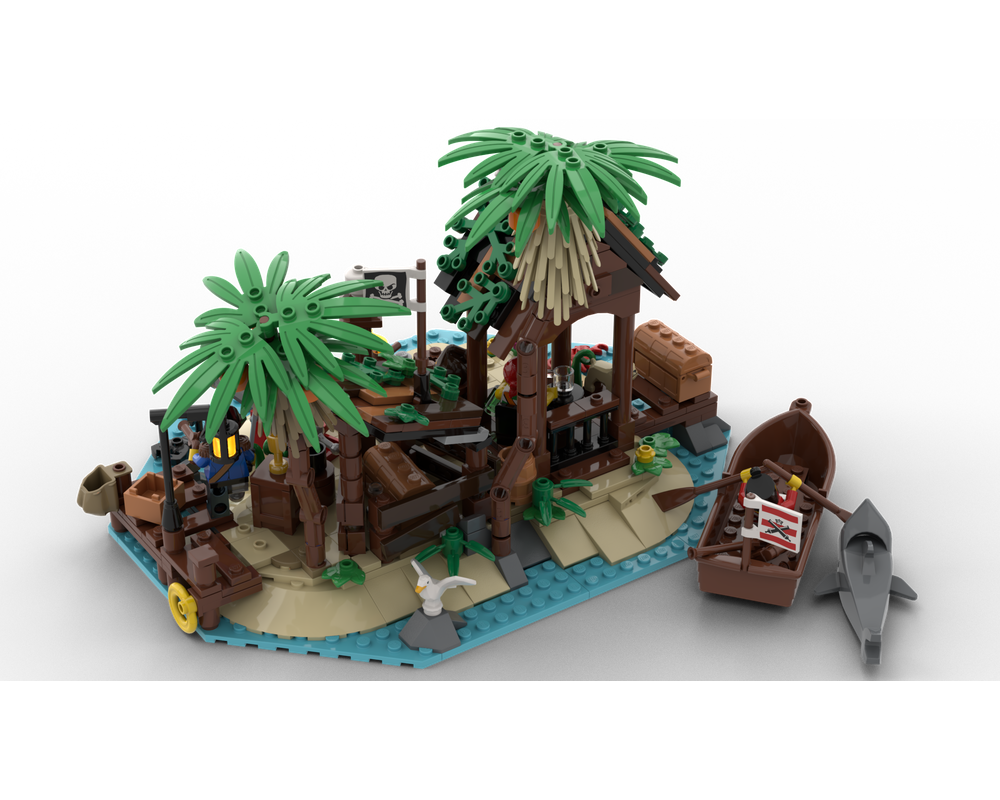 LEGO MOC 6258 Smuggler’s Shanty Remake by Legat_Of_Legion | Rebrickable ...