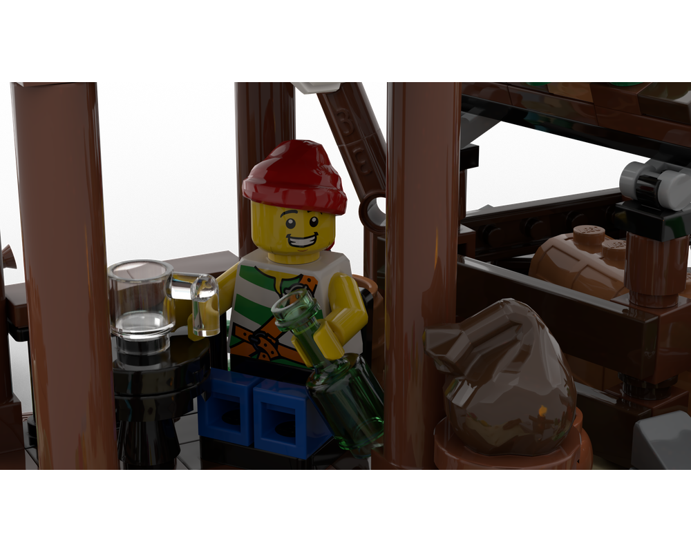 LEGO MOC 6258 Smuggler’s Shanty Remake by Legat_Of_Legion | Rebrickable ...