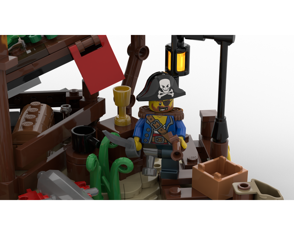 LEGO MOC 6258 Smuggler’s Shanty Remake by Legat_Of_Legion | Rebrickable ...
