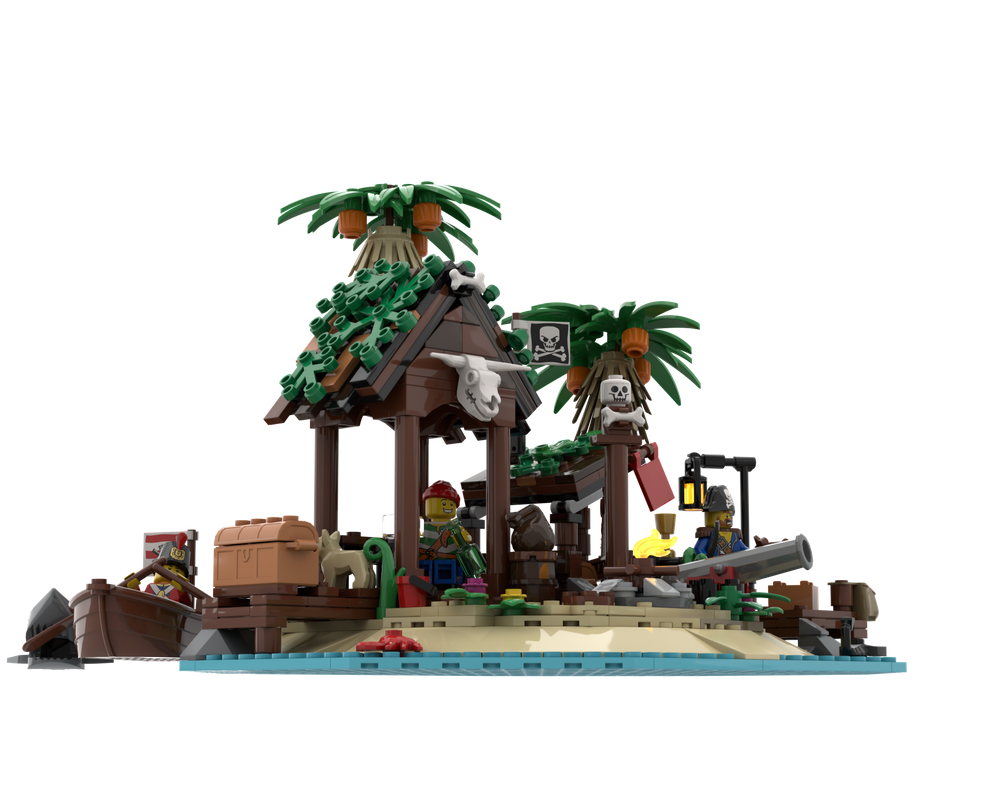 LEGO MOC 6258 Smuggler’s Shanty Remake by Legat_Of_Legion | Rebrickable ...