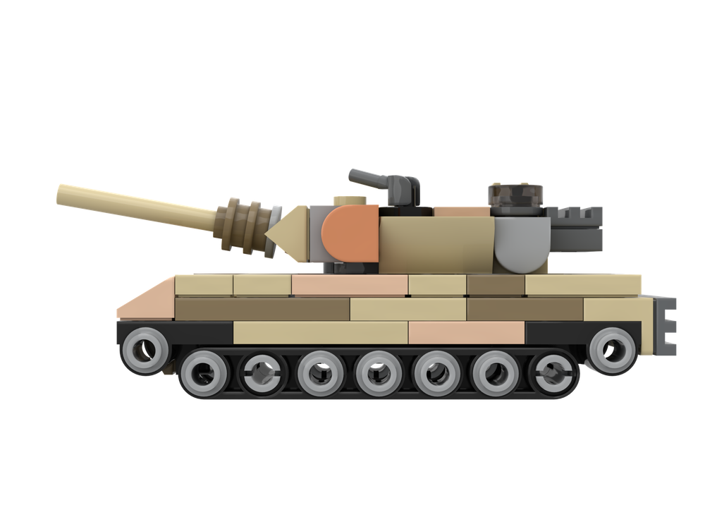 LEGO MOC Leopard 2 Tank by The Bobby Brix Channel | Rebrickable - Build with LEGO