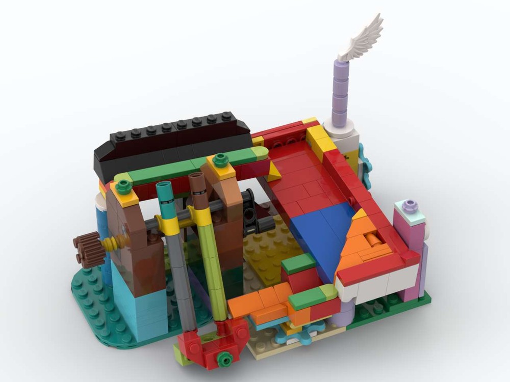 LEGO MOC Mini GBC Loop - 11019 Modification by robmg | Rebrickable ...