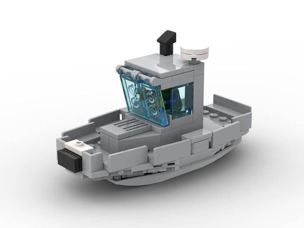 LEGO MOC The Boomin' Beaver Barrier Boat MOC by The Bobby Brix Channel ...