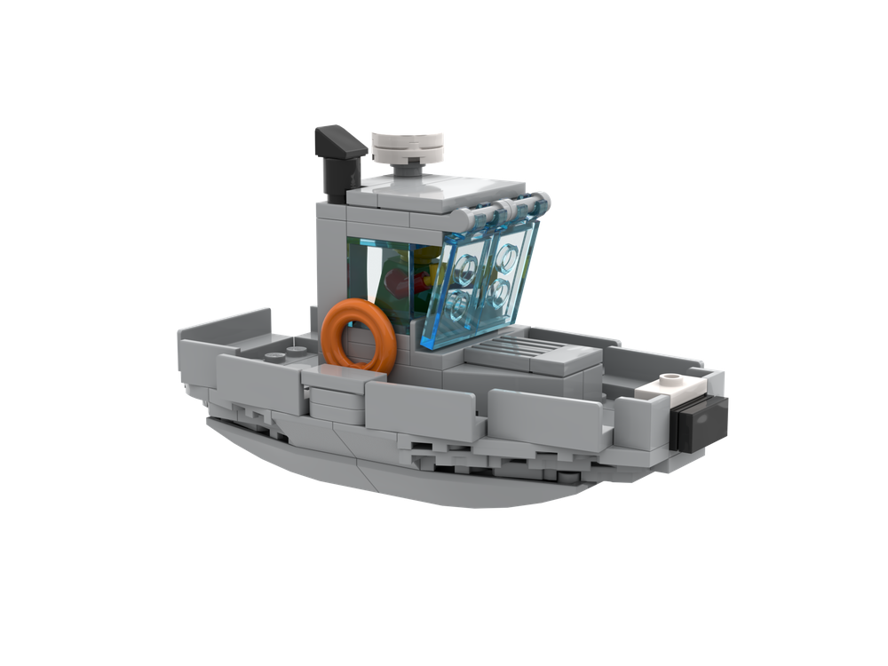 LEGO MOC The Boomin' Beaver Barrier Boat MOC by The Bobby Brix Channel ...