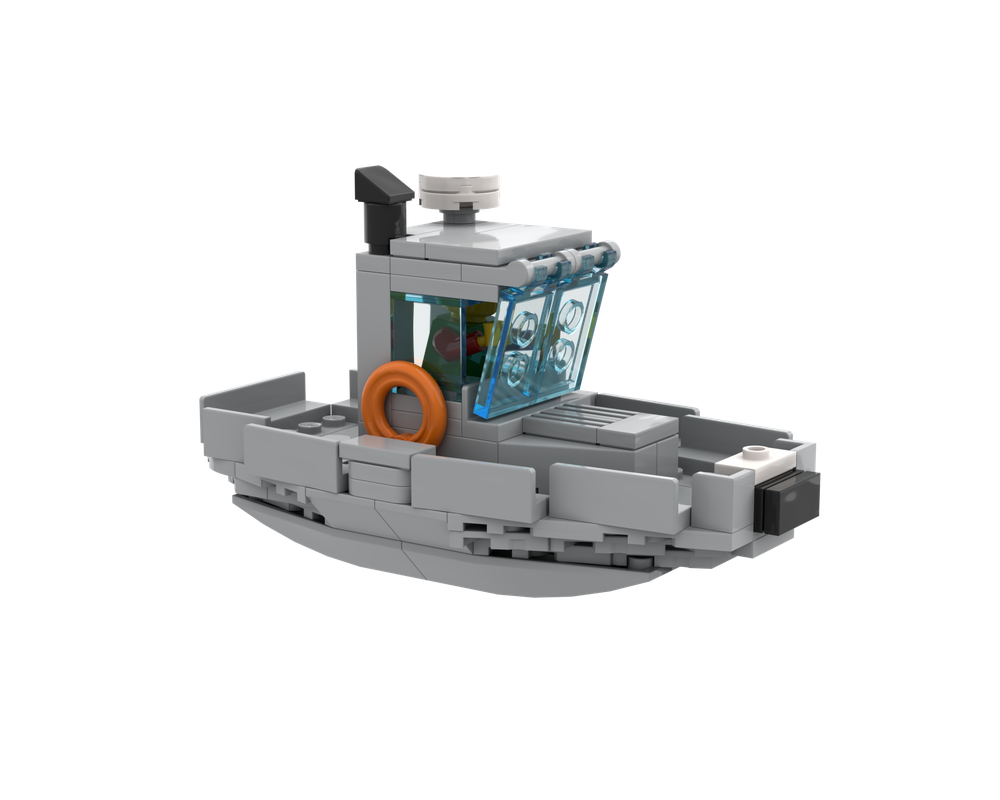 LEGO MOC The Boomin' Beaver Barrier Boat MOC by The Bobby Brix Channel ...