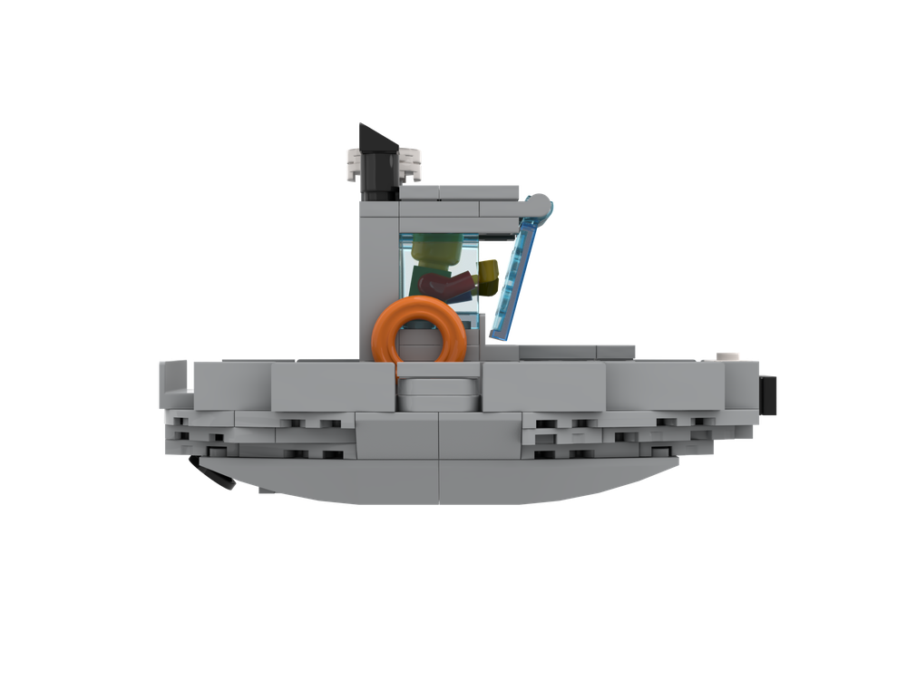 LEGO MOC The Boomin' Beaver Barrier Boat MOC by The Bobby Brix Channel ...