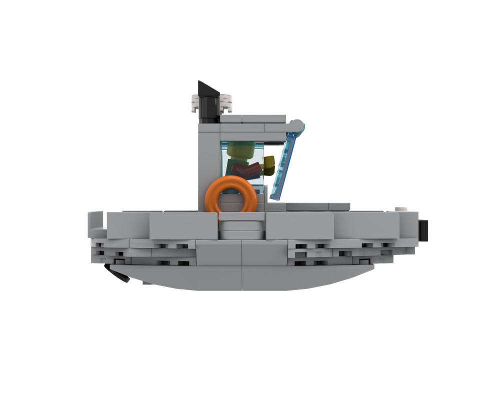 LEGO MOC The Boomin' Beaver Barrier Boat MOC by The Bobby Brix Channel ...