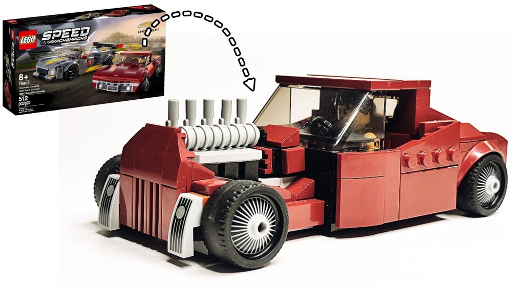 LEGO MOC 76903 RAT ROD MOC by Lovestone | Rebrickable - Build with LEGO