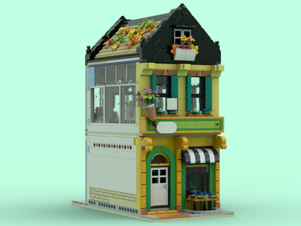 Lego Moc Classic Furniture Store Alternate Design Of Set 41732 By