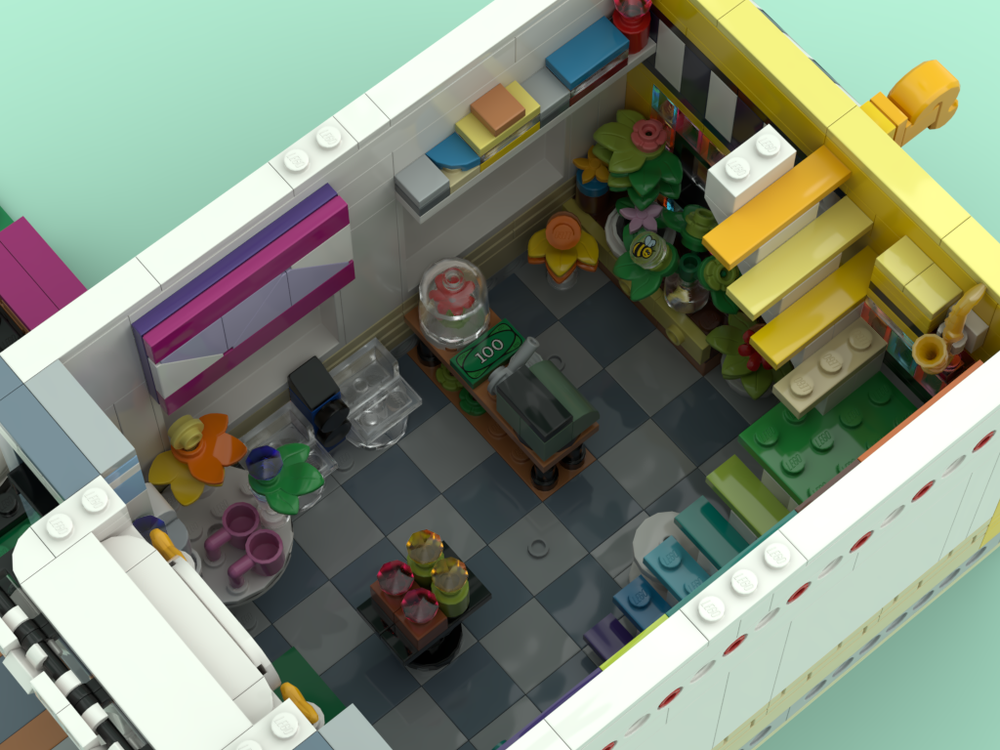 Lego Moc Classic Furniture Store Alternate Design Of Set 41732 By