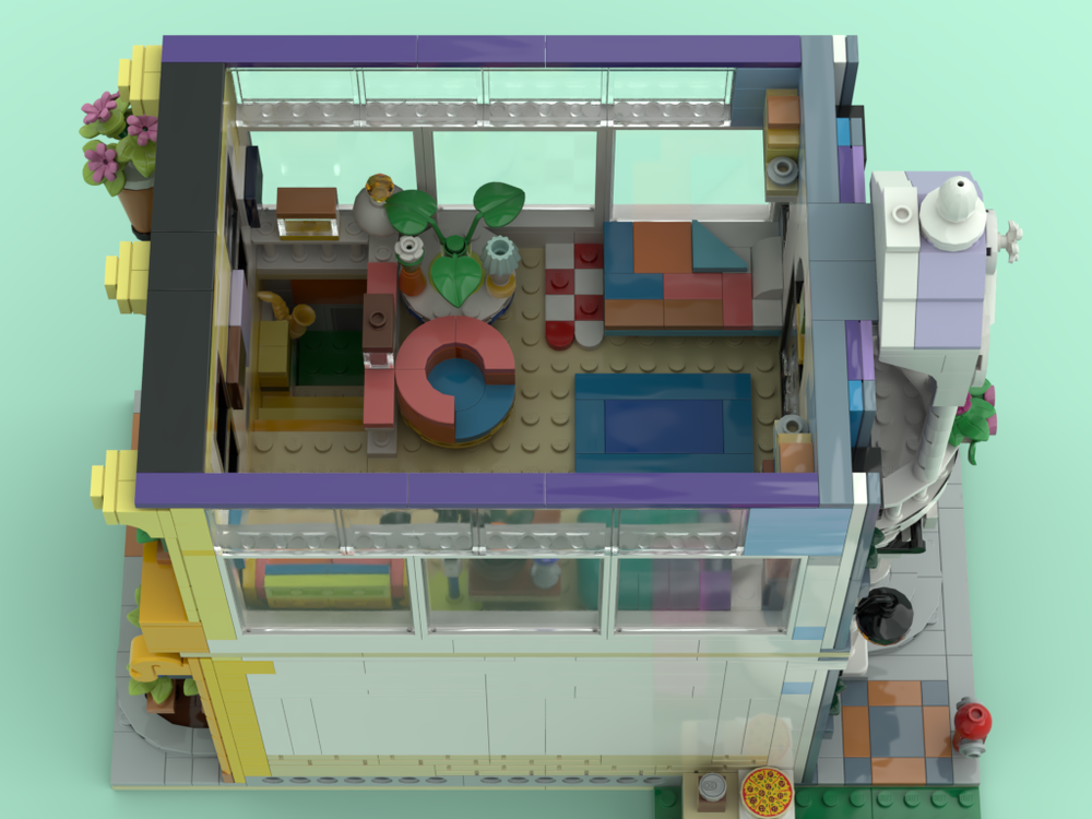 Lego Moc Classic Furniture Store Alternate Design Of Set 41732 By