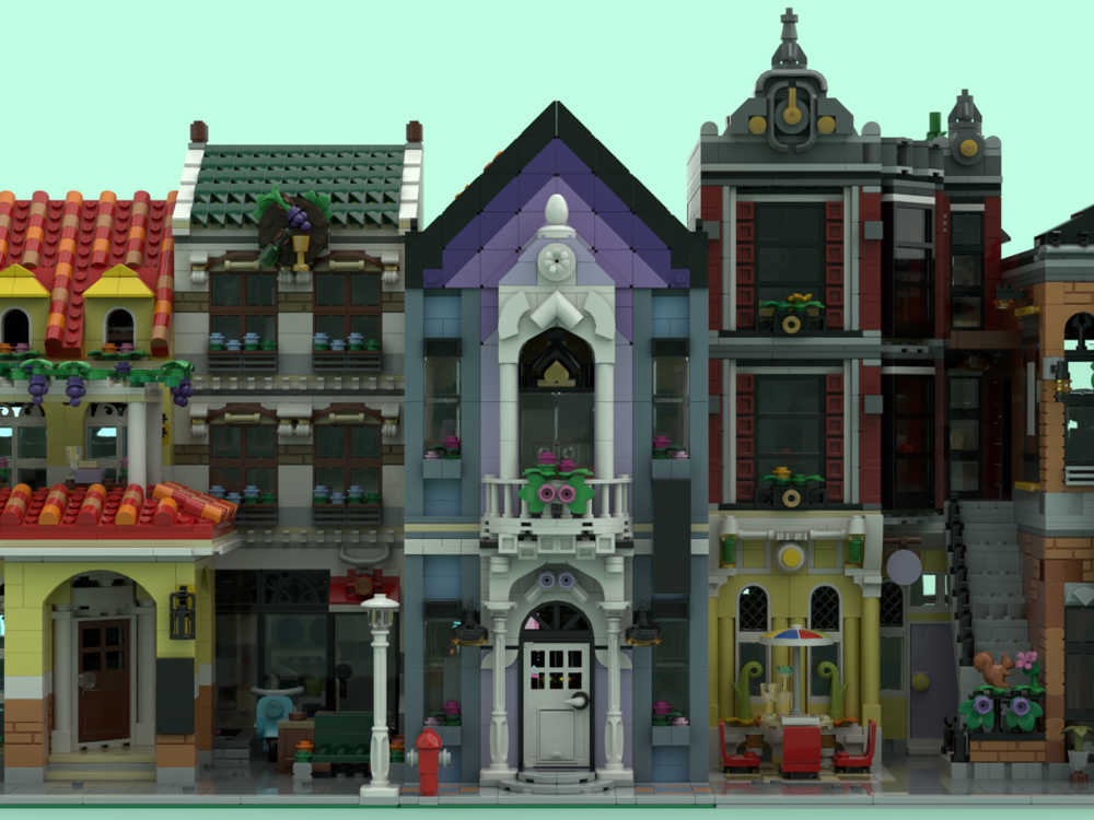 Lego Moc Classic Furniture Store Alternate Design Of Set 41732 By