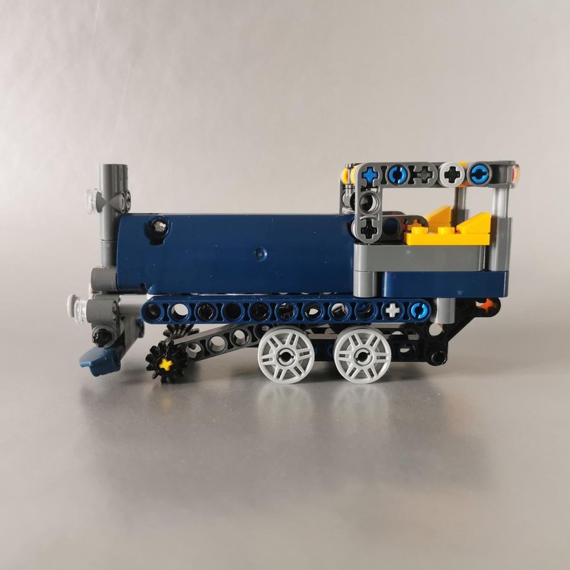 LEGO MOC 42147C Steam Train by kostq | Rebrickable - Build with LEGO