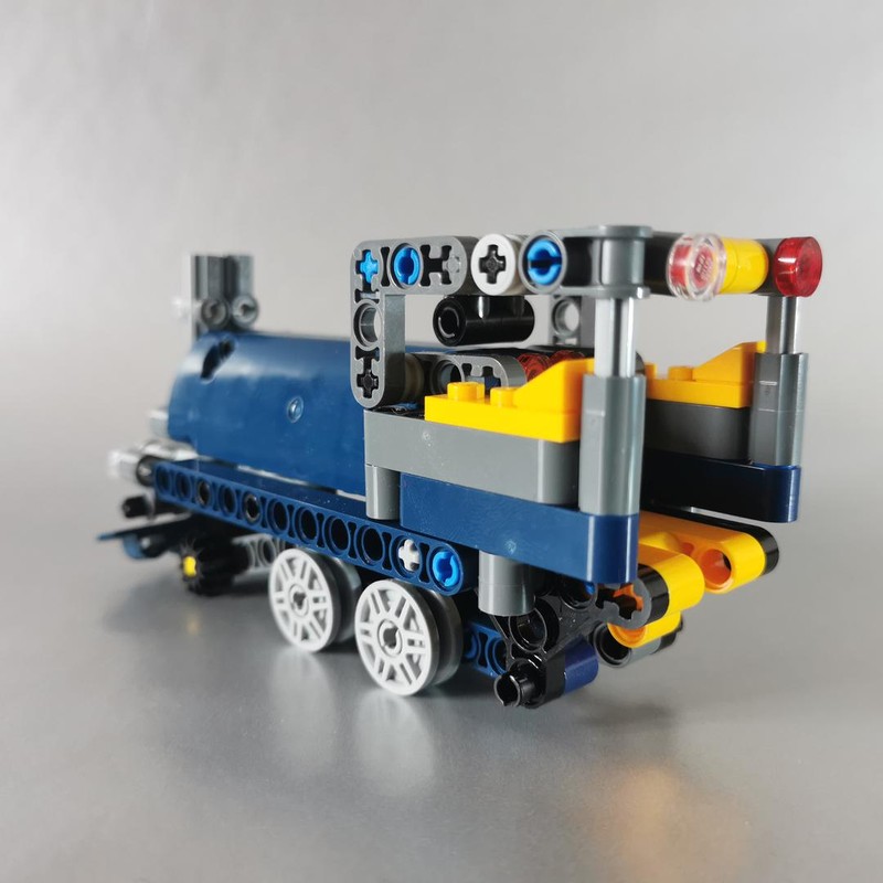 LEGO MOC 42147C Steam Train by kostq | Rebrickable - Build with LEGO