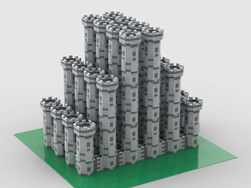LEGO MOC draft modular castle by PezzidiLego | Rebrickable - Build with ...