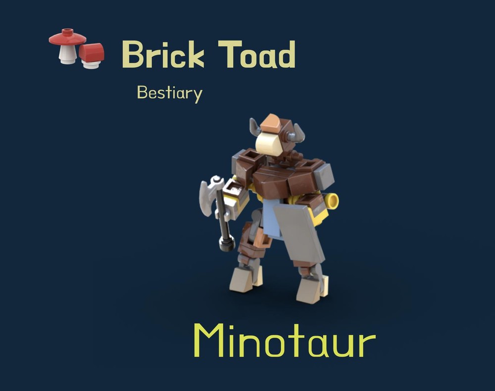 LEGO MOC Minotaur by bricktoad | Rebrickable - Build with LEGO