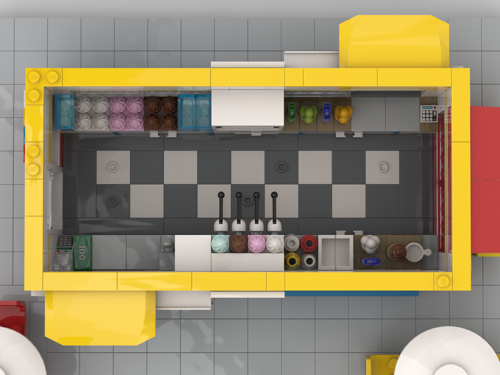 LEGO MOC Mr. Chill Ice Cream Shop by NewBrickerton | Rebrickable ...