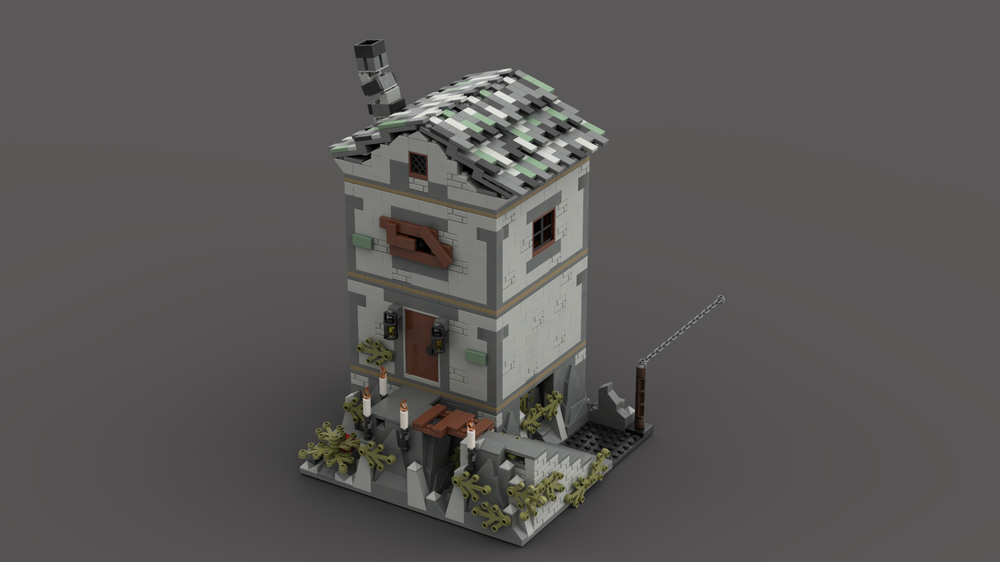 LEGO MOC Hut on the Rock by thelegobro33 | Rebrickable - Build with LEGO